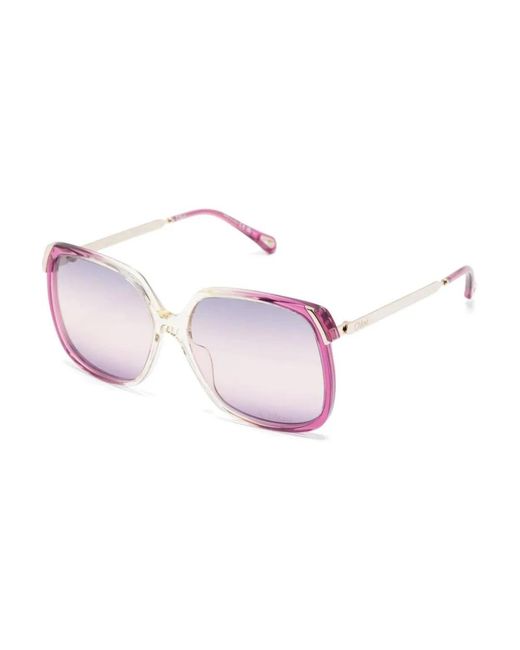 Chloé Sunglasses in Pink | Lyst