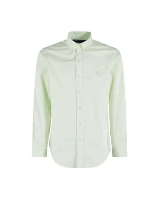 Polo Ralph Lauren Formal Shirts in Green for Men | Lyst UK