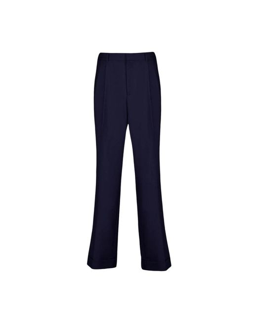 CASABLANCA Wide Trousers in Blue for Men | Lyst UK