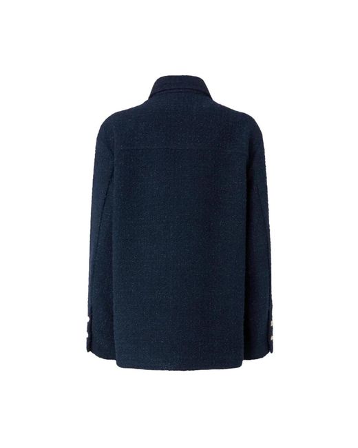 Pinko Light Jackets in Blue | Lyst UK