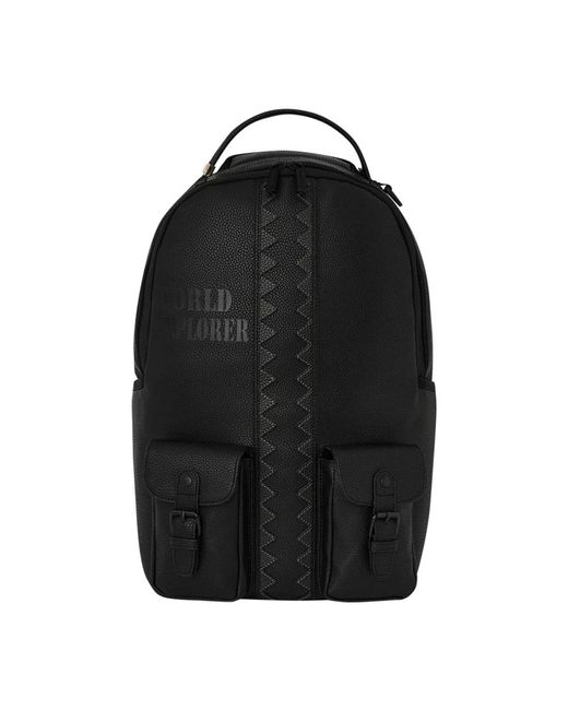 Sprayground Backpacks in Black for Men | Lyst