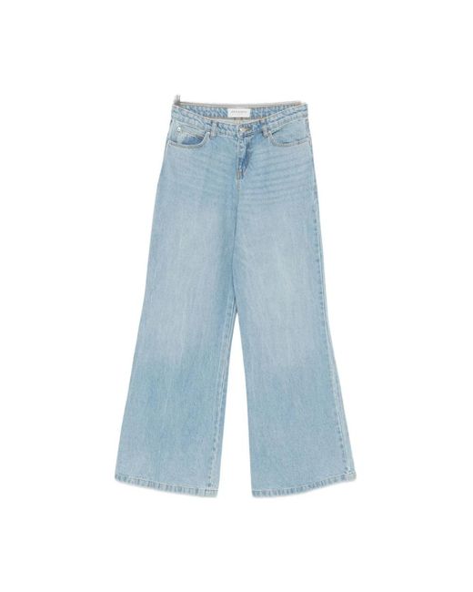 Ermanno Scervino Wide Jeans in Blue | Lyst UK