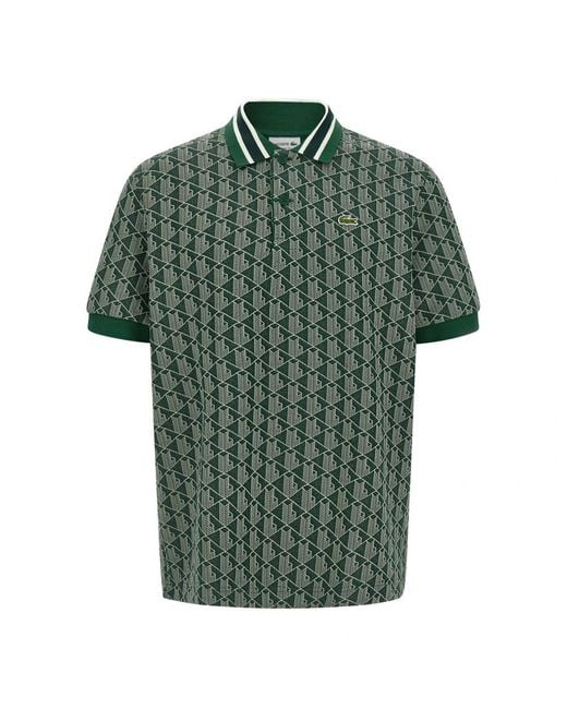 Lacoste Polo Shirts in Green for Men | Lyst UK