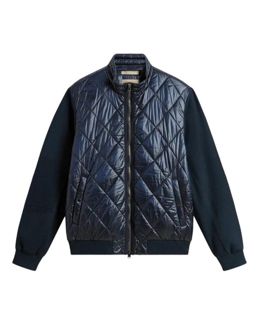 Woolrich Winter Jackets in Blue for Men | Lyst UK