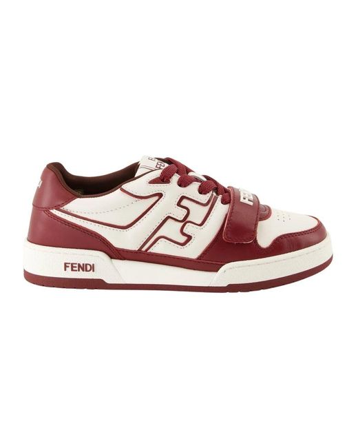 Fendi Sneakers in Red | Lyst