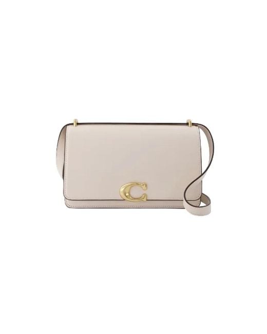 COACH Cross Body Bags in Natural | Lyst