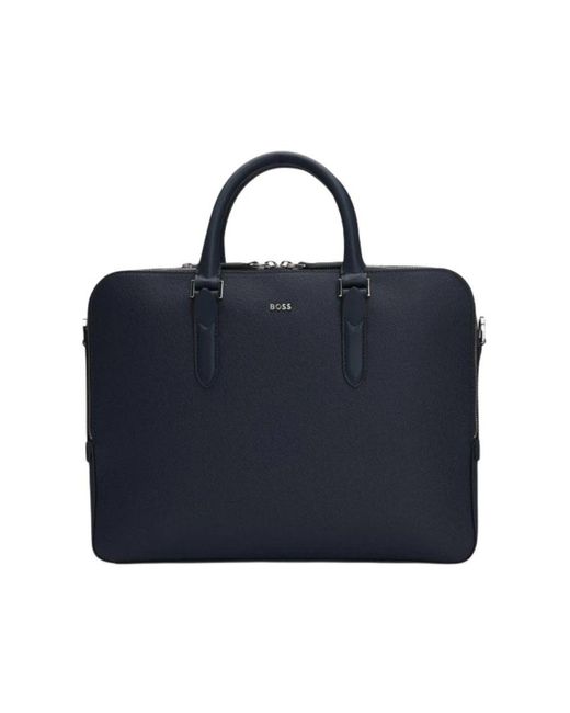 BOSS Laptop Bags & Cases in Blue for Men | Lyst