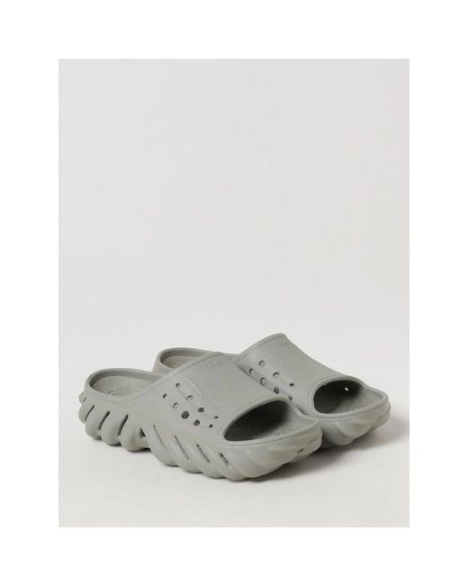 Crocs™ Sliders in Gray for Men | Lyst