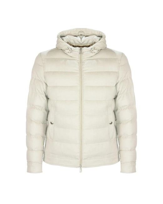 Eleventy Winter Jackets in Natural for Men | Lyst UK