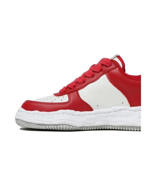 Maison Mihara Yasuhiro Sneakers in Red for Men | Lyst UK