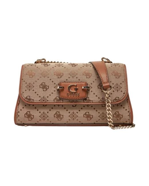 Guess Shoulder Bags in Brown | Lyst UK
