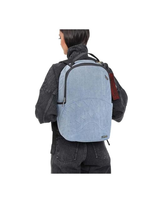 Sprayground Backpacks in Blue for Men | Lyst