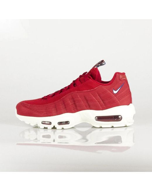 Nike Sneakers in Red for Men | Lyst