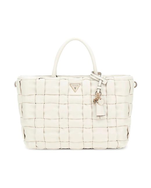 Guess Handbags in White | Lyst