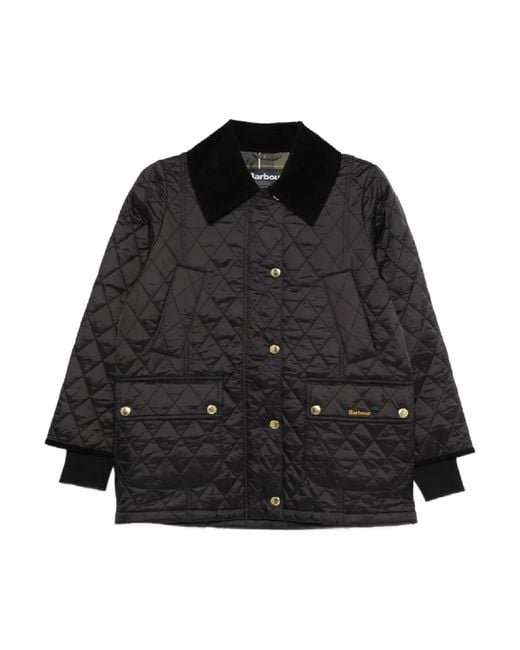 Barbour Down Jackets in Black | Lyst UK