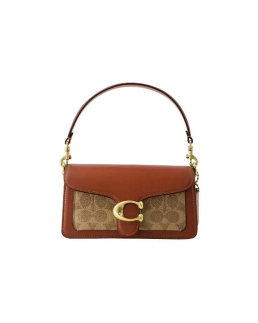 COACH Handbags in Brown | Lyst