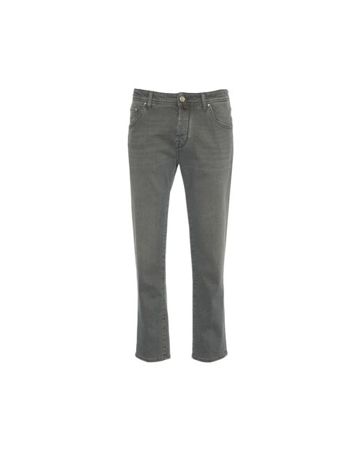 Jacob Cohen Straight Jeans in Grey for Men | Lyst UK
