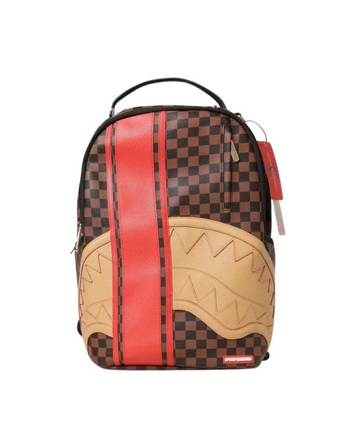 Sprayground Backpacks in Red for Men | Lyst