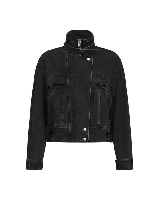 Isabel Marant Denim Jackets in Black | Lyst UK