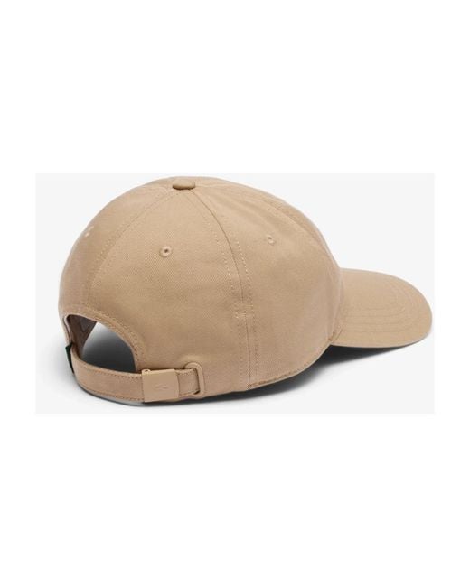 Lacoste Caps in Natural for Men | Lyst