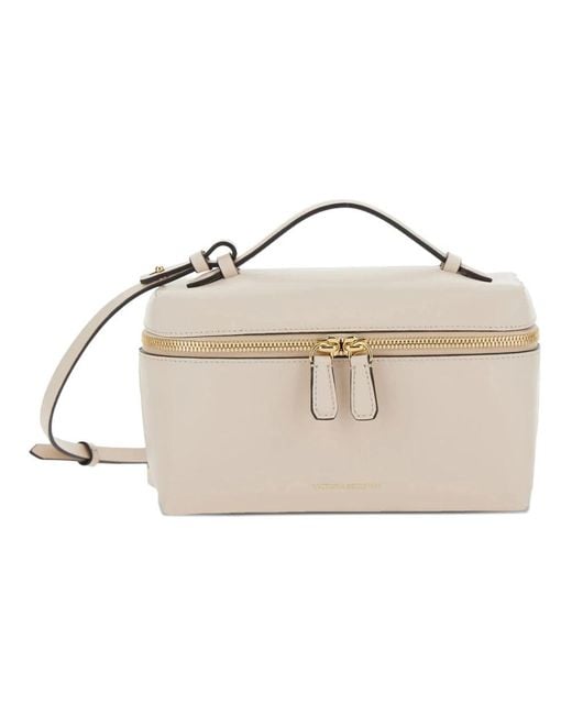 Victoria Beckham Handbags in Natural | Lyst UK