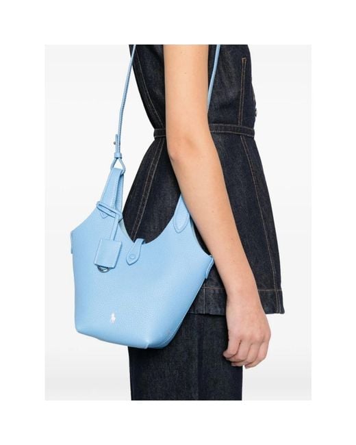 Polo Ralph Lauren Shoulder Bags in Blue | Lyst UK