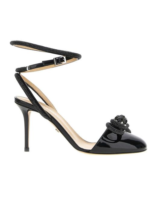Mach & Mach High Heel Sandals in Black | Lyst UK