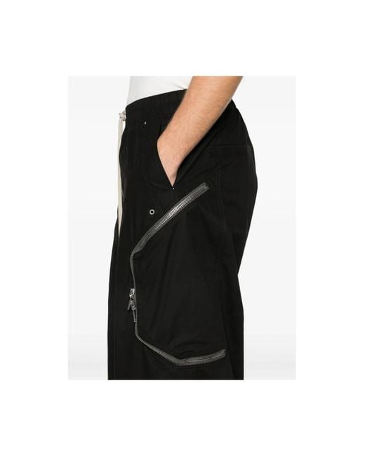 Rick Owens Trousers in Black for Men | Lyst UK