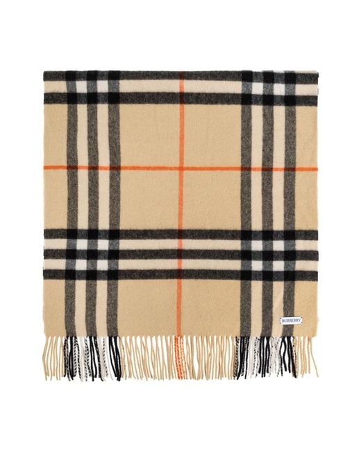 Burberry Winter Scarves in Black | Lyst UK