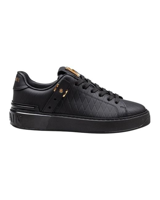 Balmain Sneakers in Black for Men | Lyst