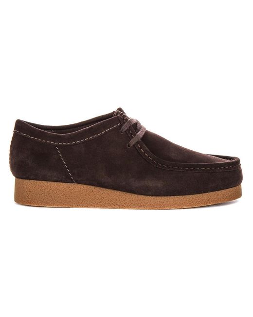 Clarks Laced Shoes in Brown for Men | Lyst UK