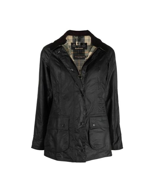 Barbour Light Jackets in Black | Lyst UK
