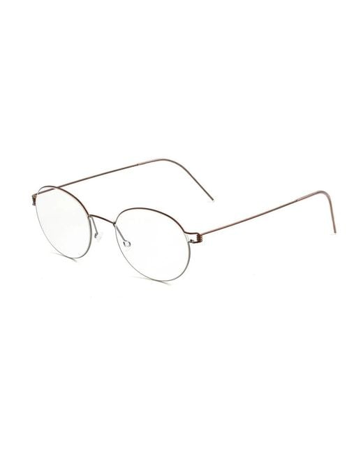 Lindberg Glasses in Metallic | Lyst