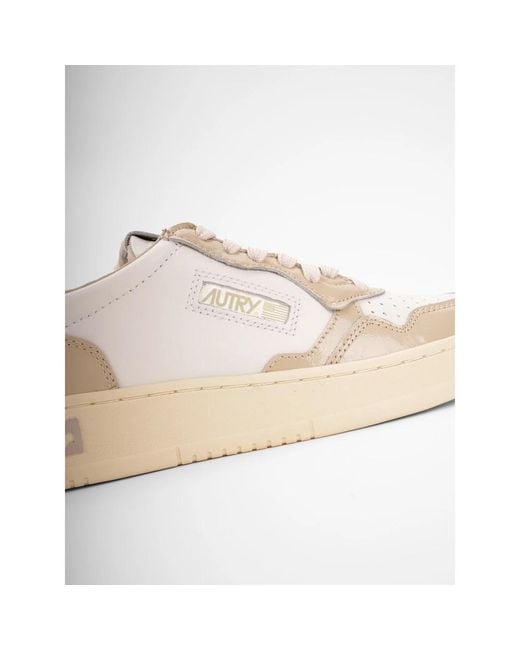 Autry Sneakers in Natural | Lyst UK