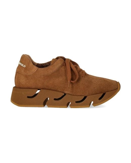 Paloma Barceló Sneakers in Brown | Lyst UK