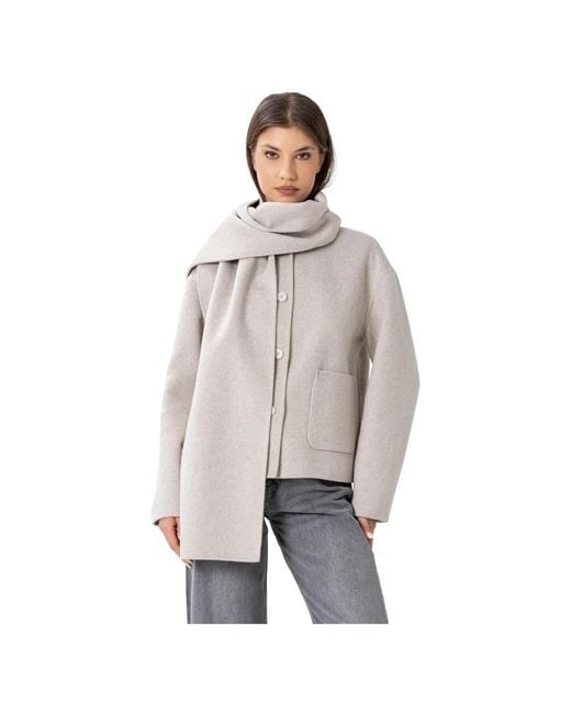 Kocca Light Jackets in Grey | Lyst UK