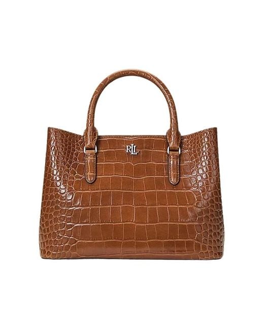 Ralph Lauren Handbags in Brown | Lyst UK