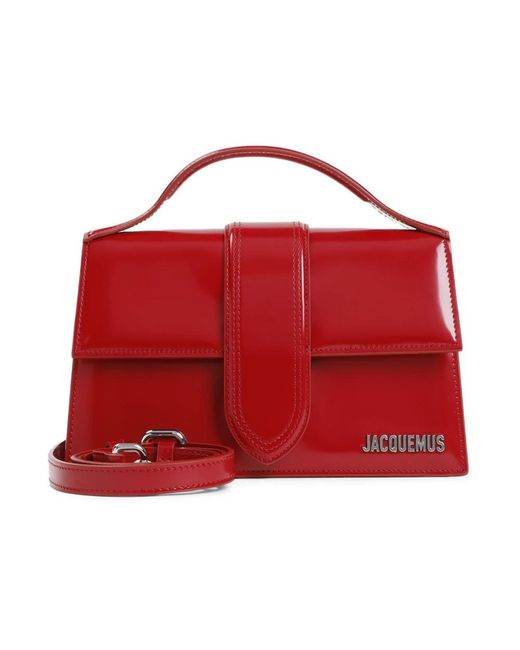 Jacquemus Handbags in Red | Lyst