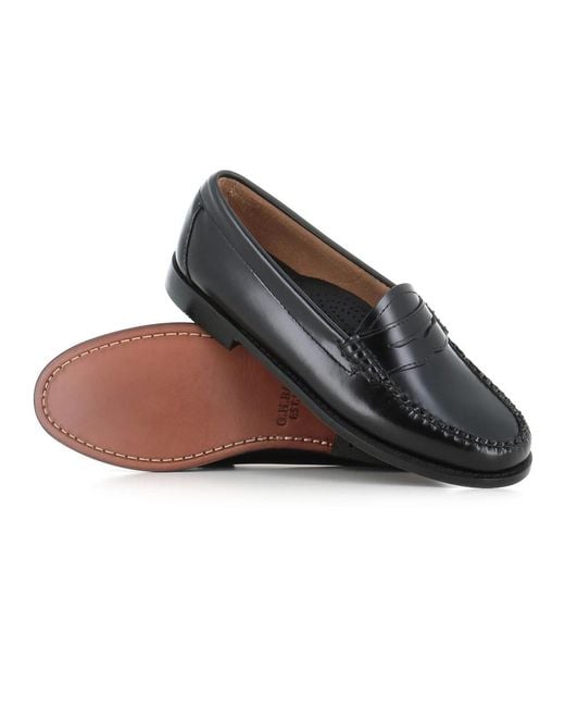 G.H. Bass & Co. Loafers in Black | Lyst UK