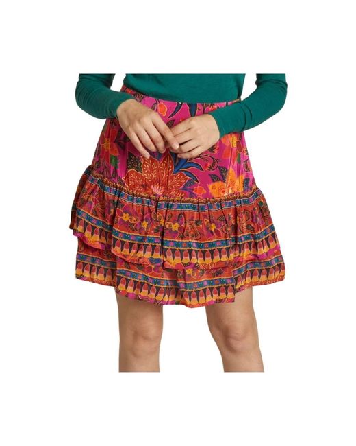 FARM Rio Short Skirts in Red | Lyst