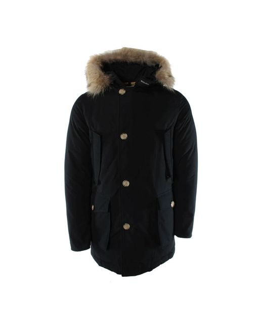 Woolrich Winter Jackets in Black for Men | Lyst UK