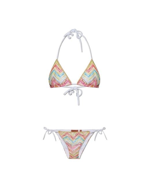 Missoni Bikinis in White | Lyst