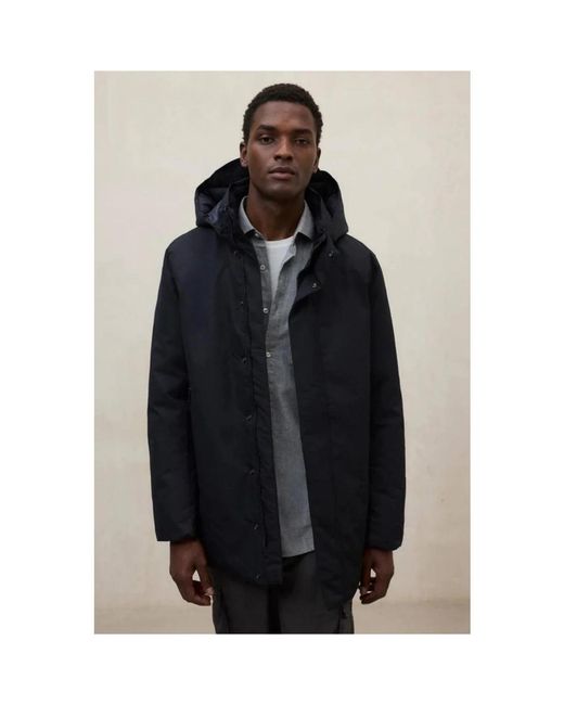 Ecoalf Parko Coat in Schwarz für Herren | Lyst DE