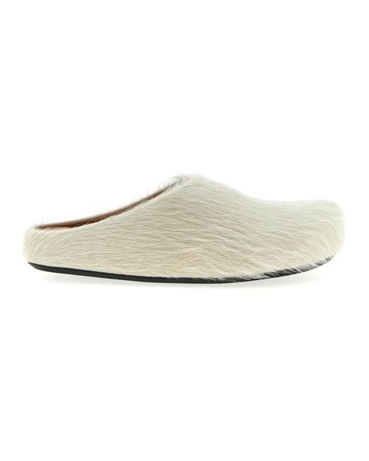 Marni Slippers in White for Men | Lyst UK