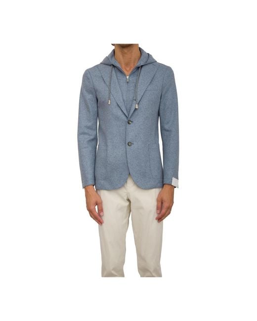 Eleventy Blazers in Blue for Men | Lyst UK