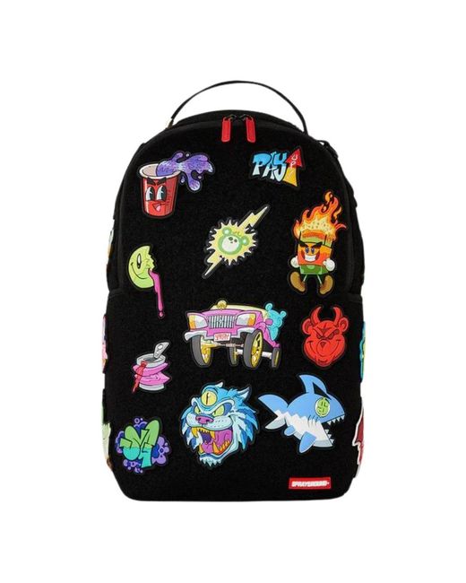 Sprayground Backpacks in Black | Lyst