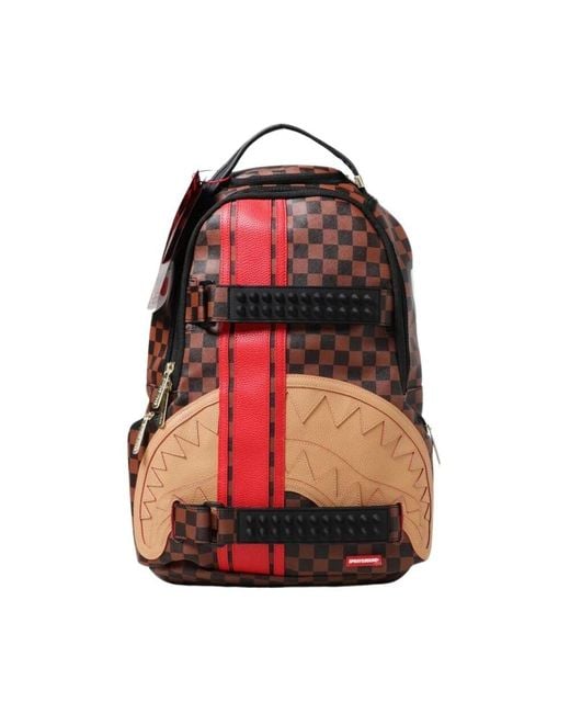Sprayground Backpacks in Red for Men | Lyst