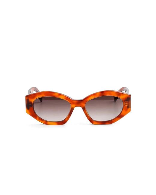 Celine Sunglasses in Red | Lyst