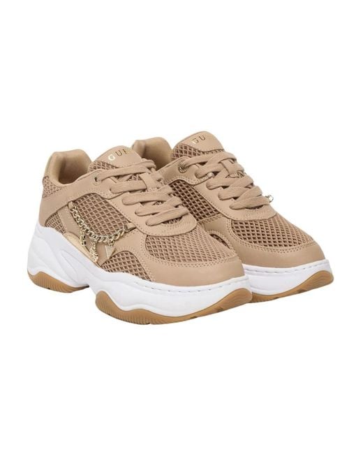 Guess Sneakers in Natural | Lyst UK