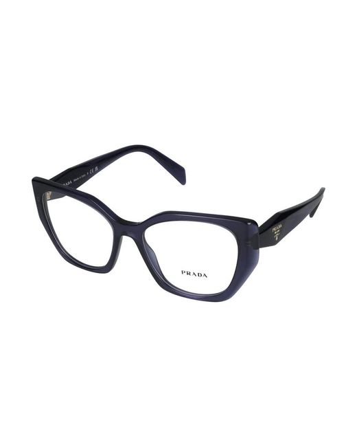 Prada Glasses in Blue | Lyst UK